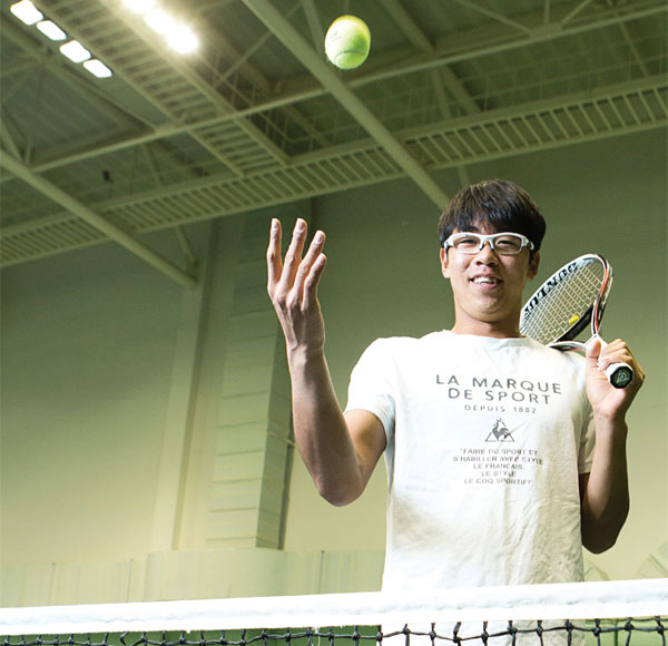 2014 테니스코리아 어워즈 MVP 수상,남자 프로 테니스 세계 랭킹 173위