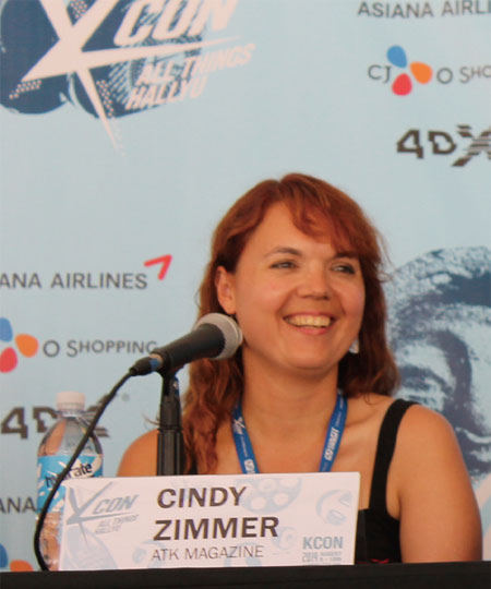 온라인 한류 잡지 〈ATK〉 편집장 신디 지머(Cindy Zimmer)