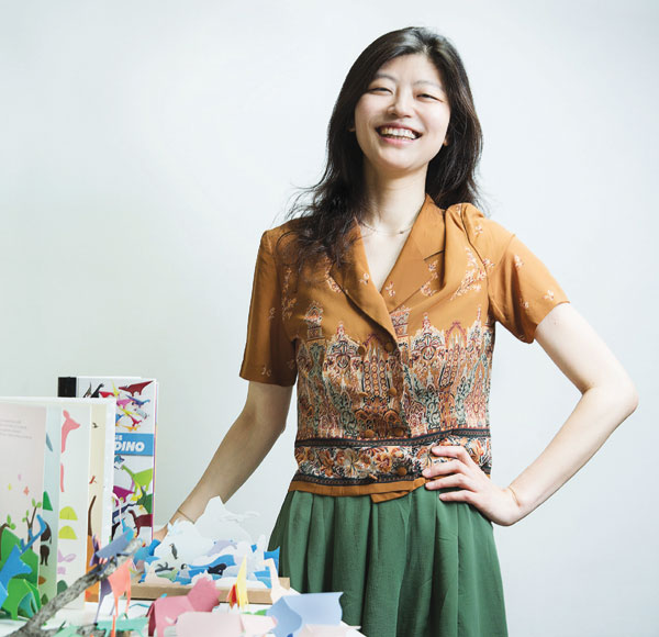 종이접기 놀이책 만드는 김선경 IKSK디자인 공동대표