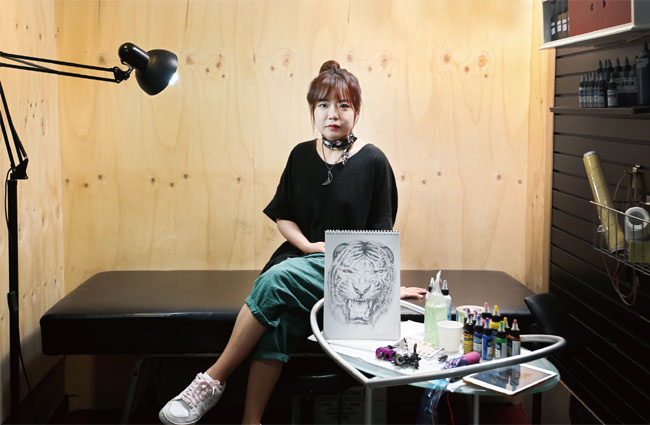 감성적 타투이스트 이혜진